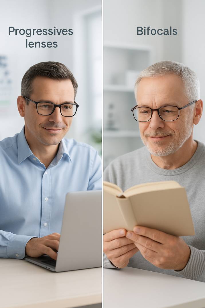 Progressive or Bifocal Lenses? Expert Comparison & Advice - West ...